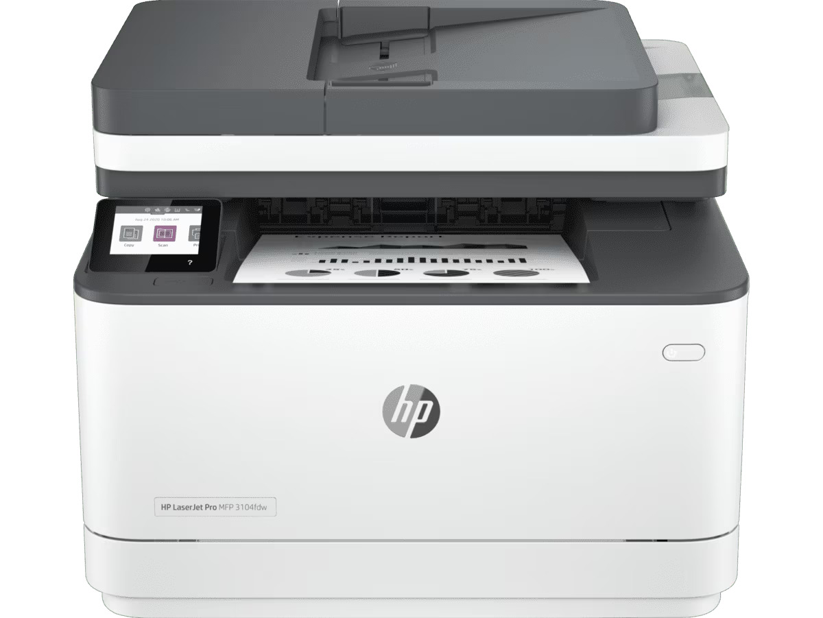 HP LaserJet Pro MFP 3104fdw Monochrome Laser Printer – Print, Scan ...